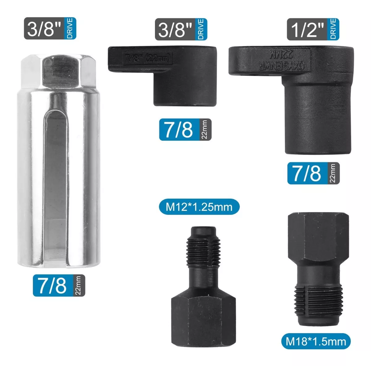 Kit Dados Para Sensores De Oxígeno Automotriz Universal 5 Pc.