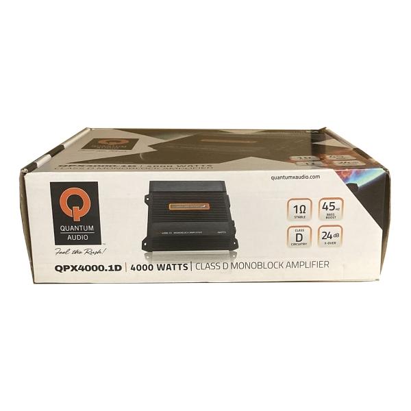 Amplificador Quantum Qpx4000.1d Monoblock Clase D 4000w