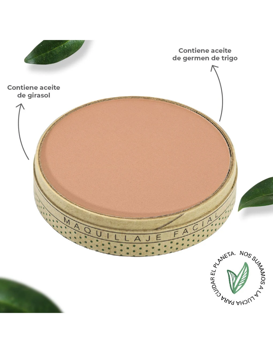 Polvo Compacto Olé! Naturals Natural.
