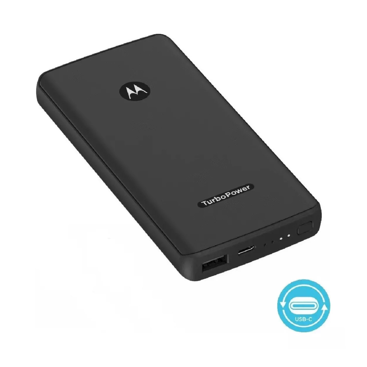 Powerbank MOTOROLA 10000mAh salida tipo C salida 18W Dual.