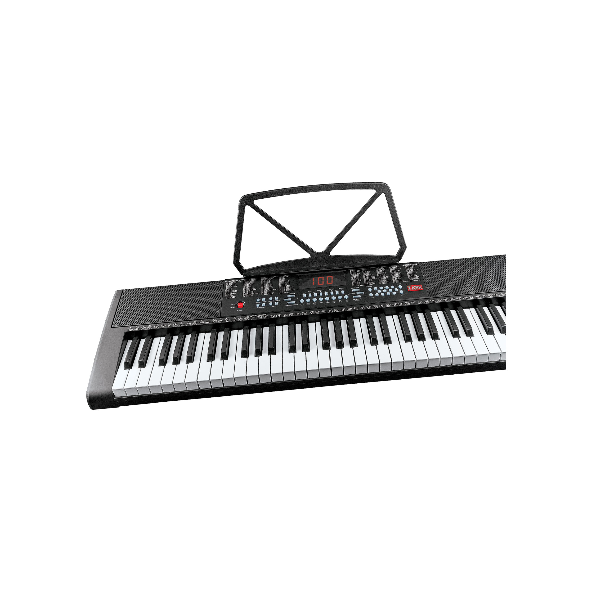 Teclado Musical Con 61 Teclas Con Respaldo Para Partituras
