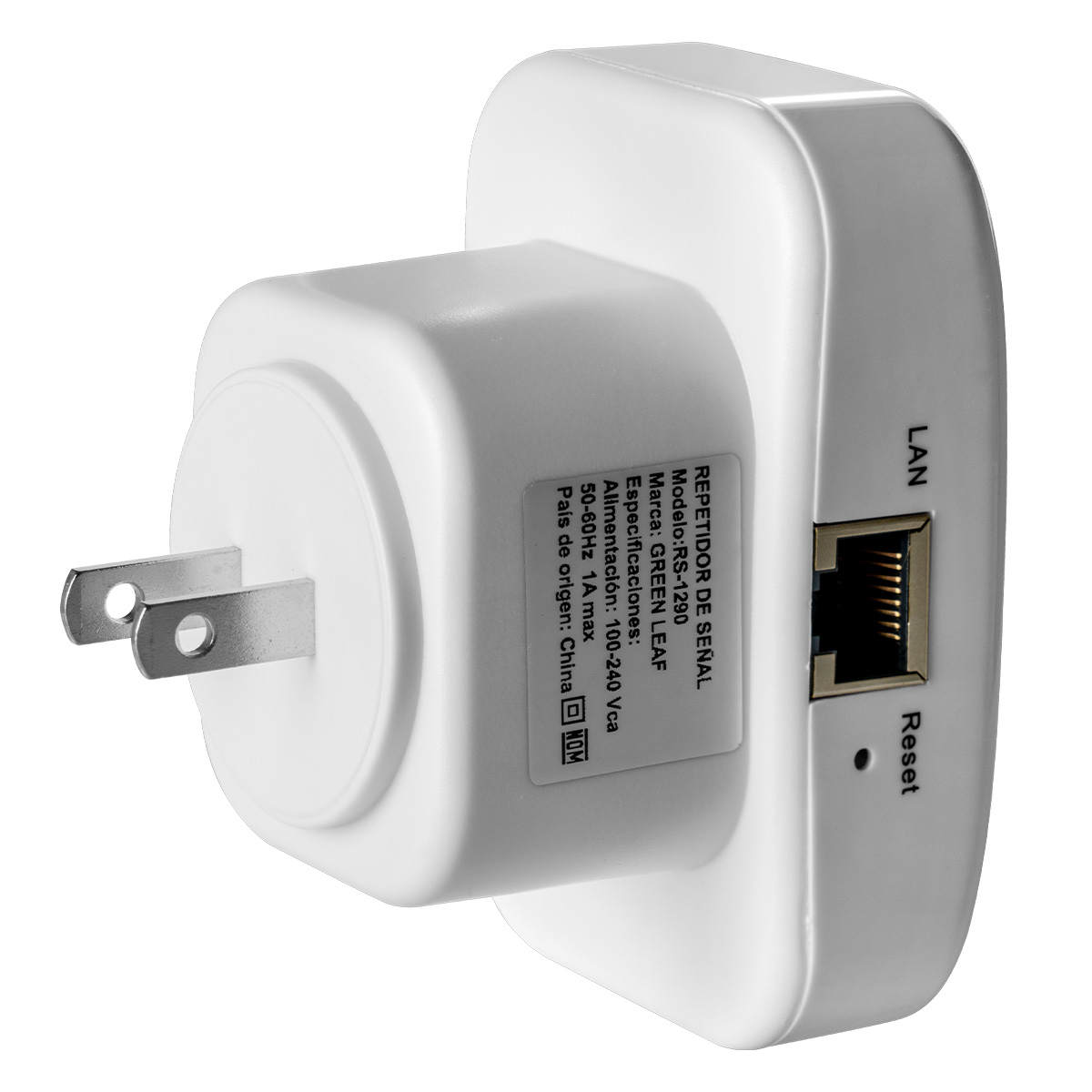 Repetidor De Señal Con Botón Wps Rs-1290.