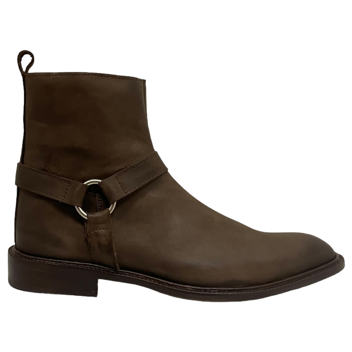 Botas Hombre Carlo Ronaldi 1007 Piel Café Cuero.