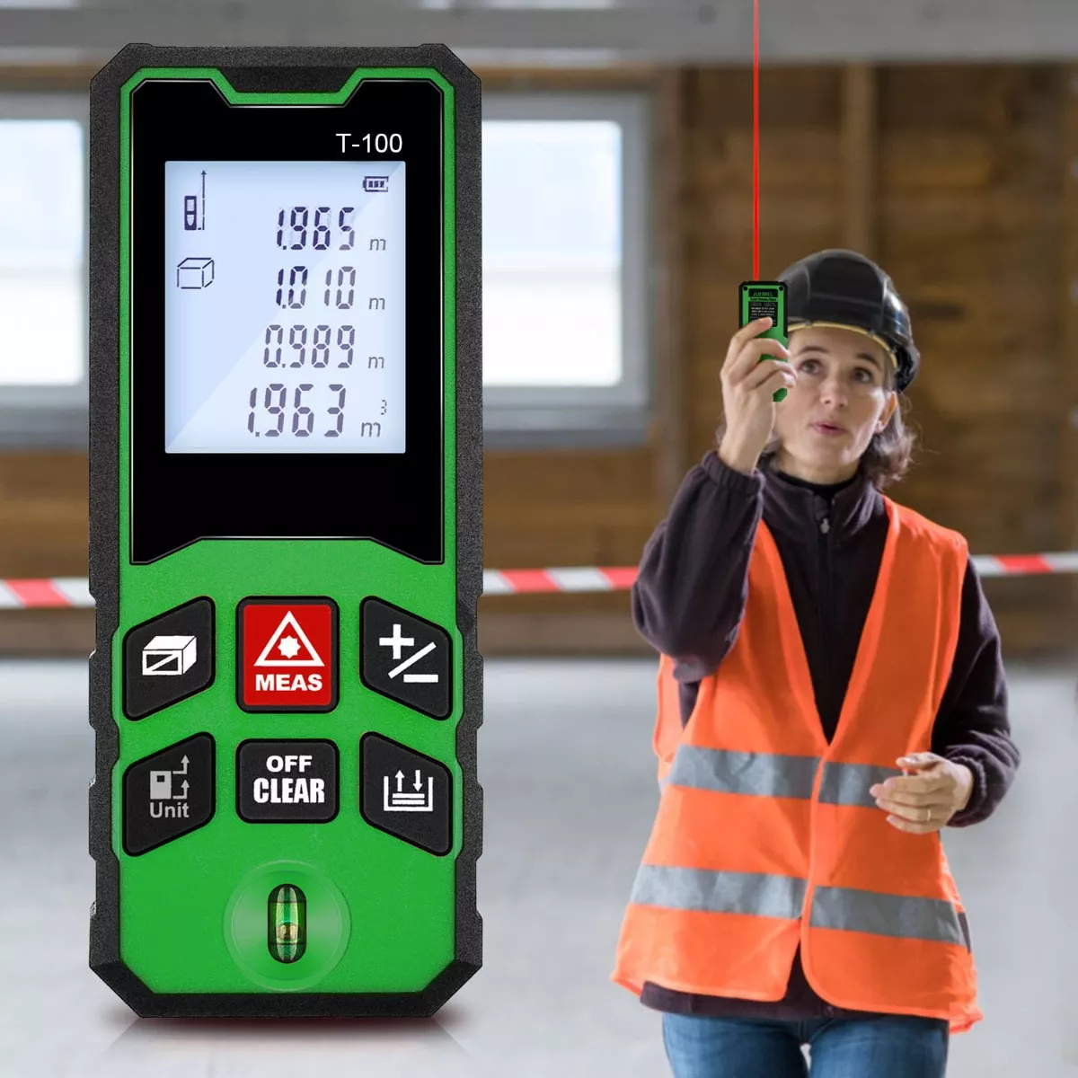 Telemetro Laser Distanciometer 100m De Medidor Shawty.