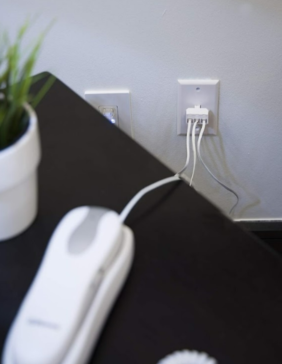 ADAPTADOR GE TRIPLEX BLANCO 76160