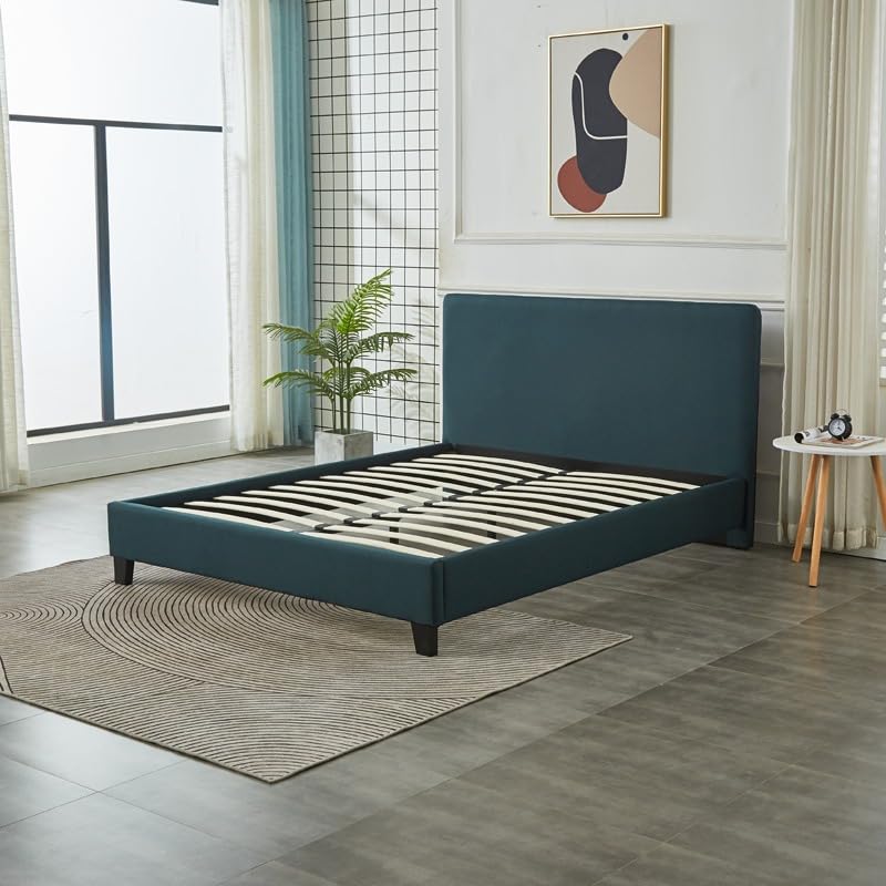 Ilios Innova | Base De Madera King Size Para Cama Con Cabecera forrada ...