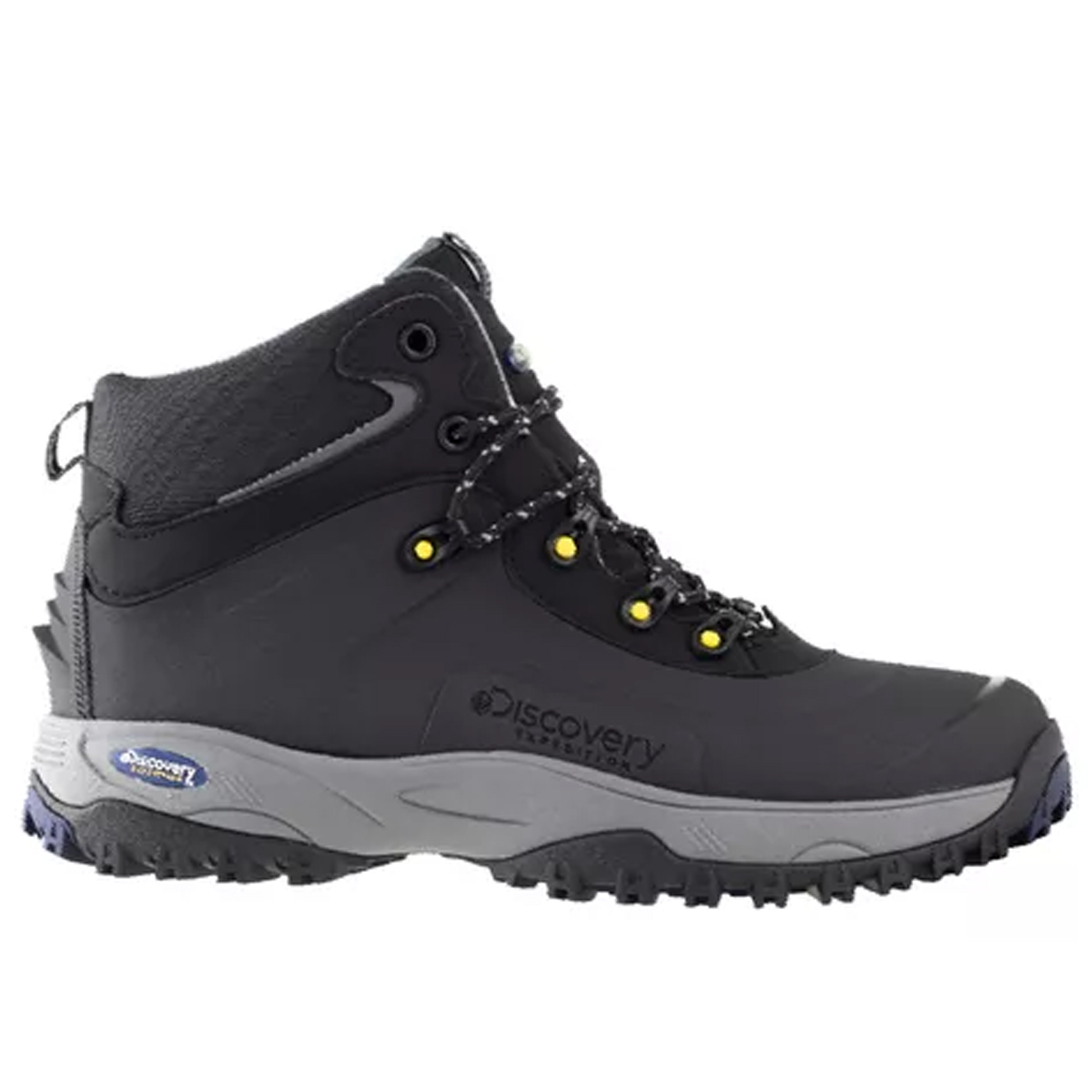 Botas Tipo Senderismo Para Hombre Discovery Hiker 2081 Negro.