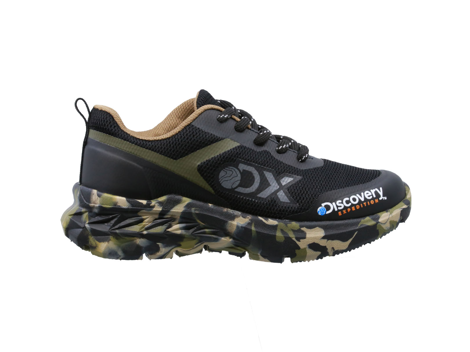 Zapato Choclo Hiking Discovery Expedition Kids Janka 4011 Negro para Niño