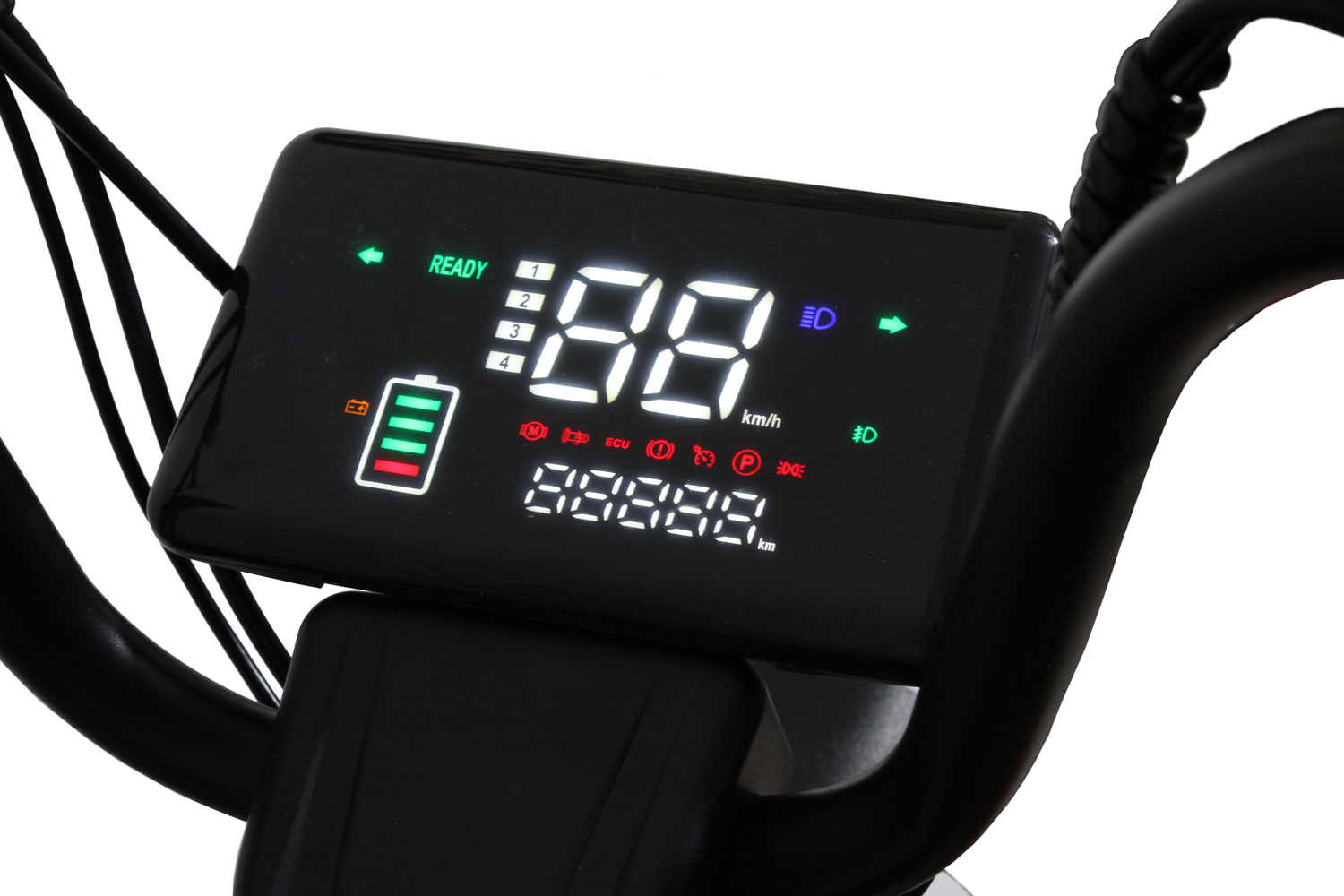 Bicicleta Eléctrica Urbana Moboss ZM500 Rojo 350W 25 km/h