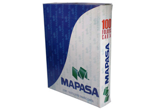 100 Folders Mapasa Carta Color Crema