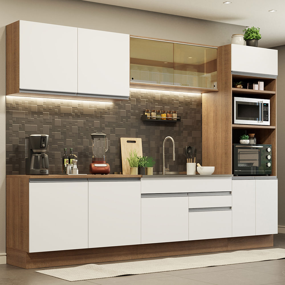 Cocina Integral Completa Modular Madesa Glamy 310cm MB