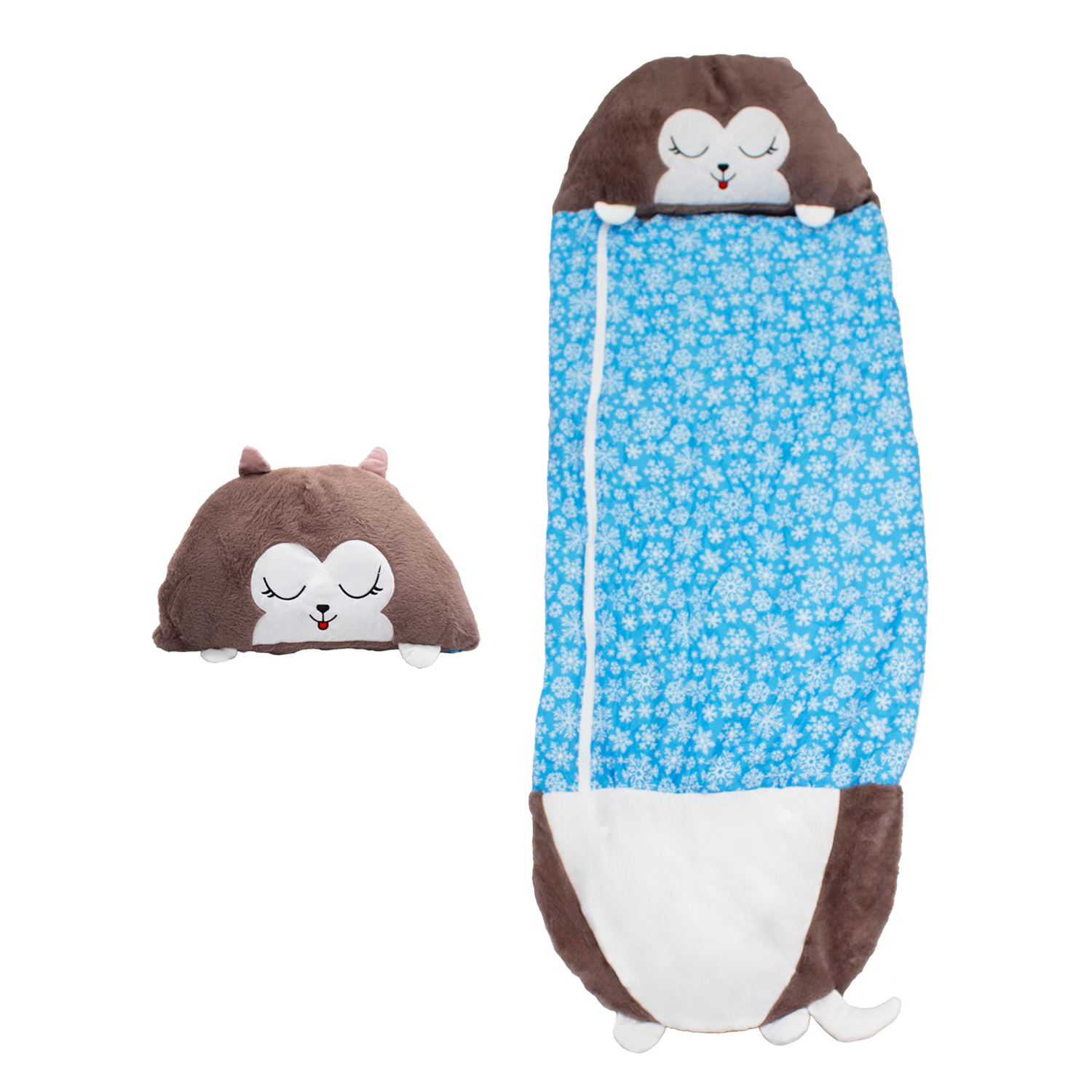 Ilios Innova Saco para Dormir Plegable y Almohada para niños 140 x 60 ...