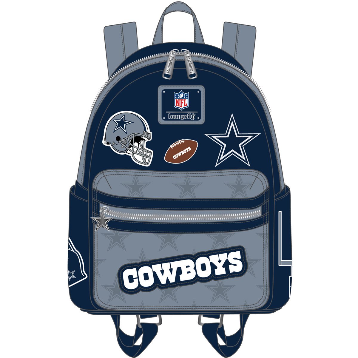 Loungefly Mini Backpack Nfl Dallas Cowboys Patche