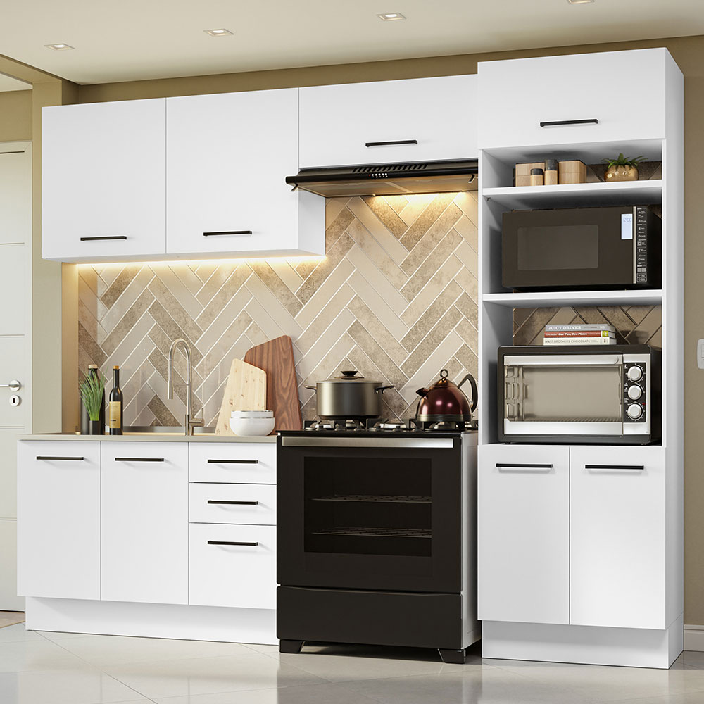 Cocina Integral Completa Modular Madesa Agata 270cm BB