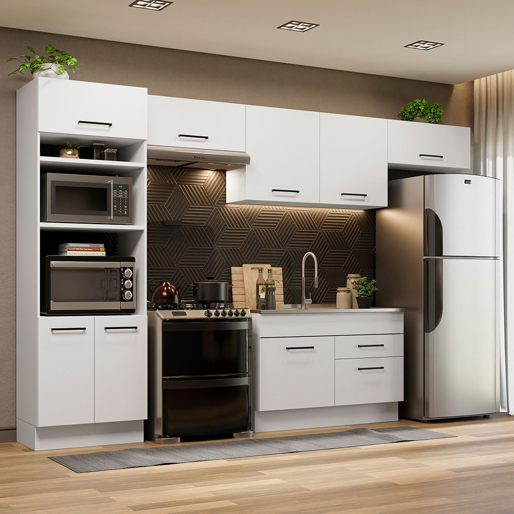 Cocina Integral Completa Modular Madesa Agata 350cm BB