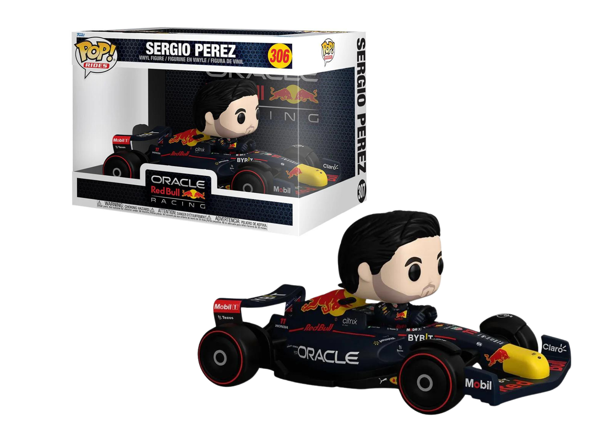 Funko Pop! Rides Sergio Perez #306 Checo Pérez Con Auto Formula 1