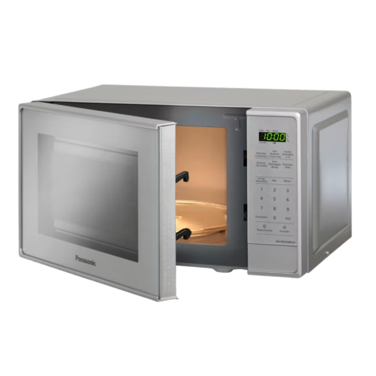Panasonic NN-SB25JMRUH Horno Microondas, 0.7 Pies, Silver Cristal ...