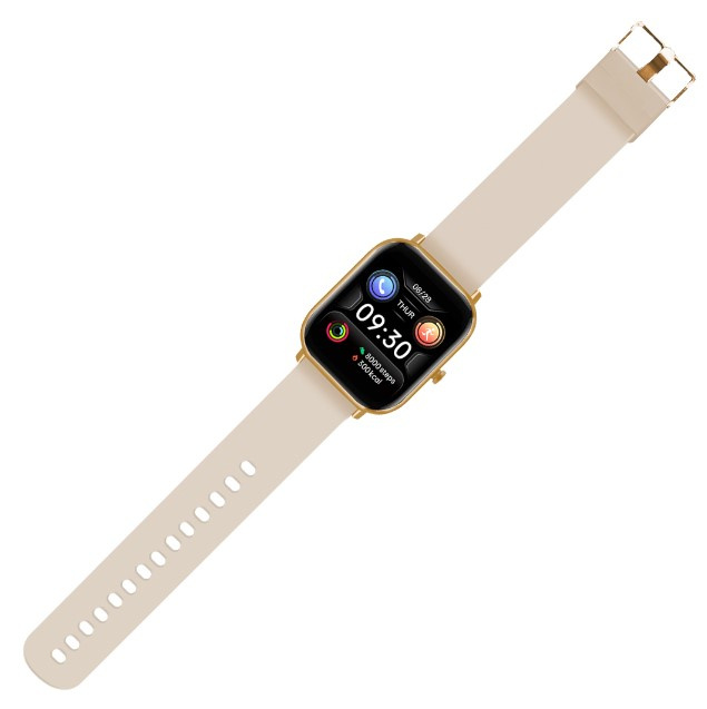Reloj Stylos Smartwatch SW2, Bluetooth, Android/iOS, Dorado
