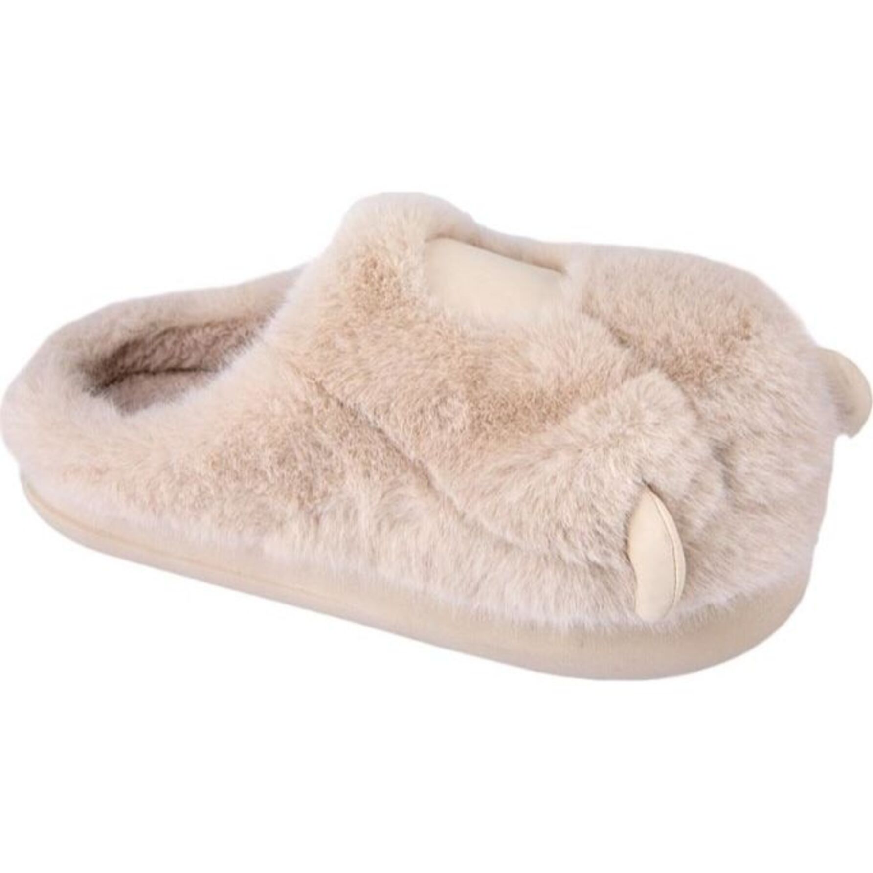 Pantufla para mujer, con forma de garra de peluche, destalonada, color ...