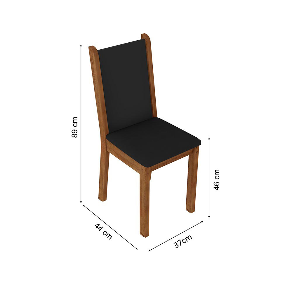 Juego de Comedor con Mesa y 8 Sillas Madesa Marisa MN