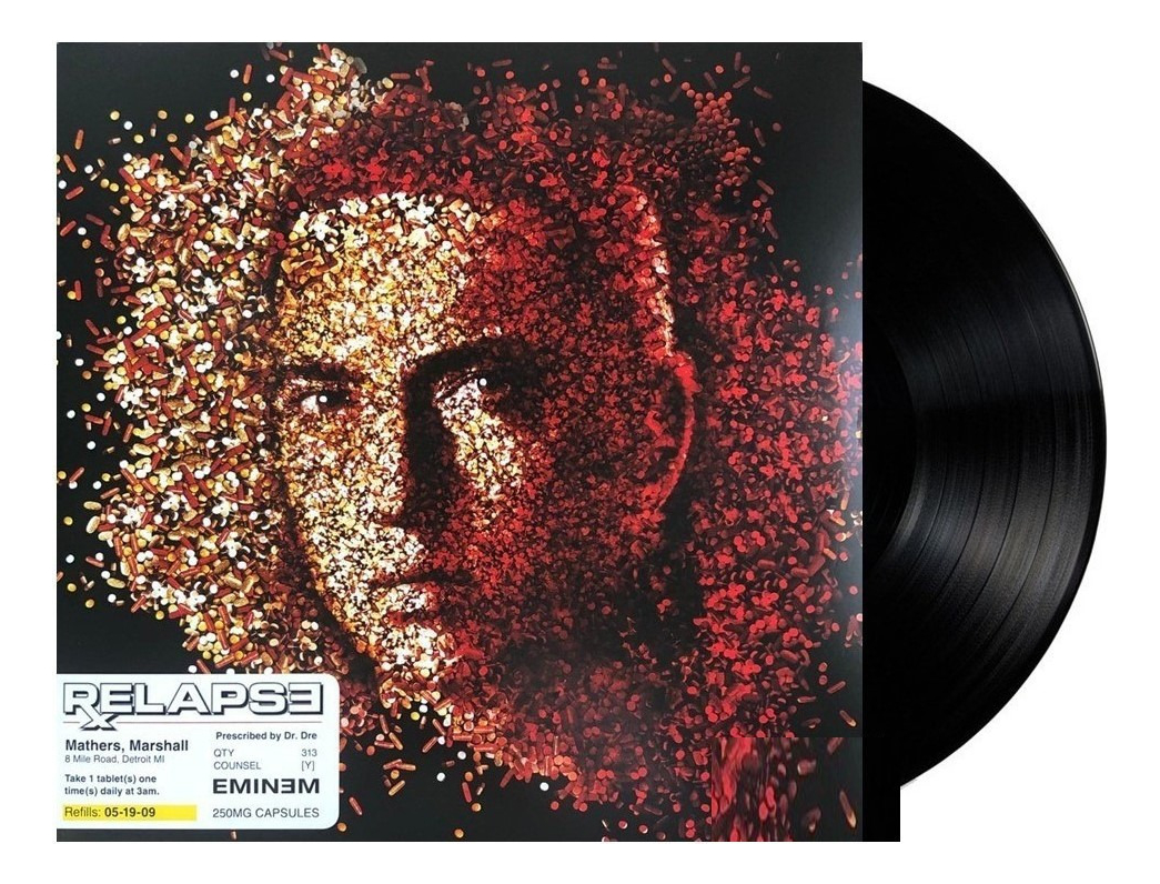 Eminem Relapse 2 Lp Acetato Vinyl