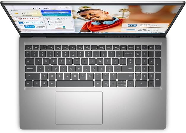 Laptop DELL Inspiron 3535 RYZEN 5-7520U 8GB SSD 512GB FHD W11H Gris ...