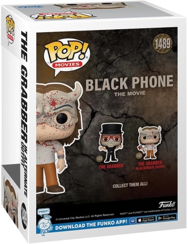 Funko Pop! Movies: The Black Phone The Grabber in Alternate Outfit ...