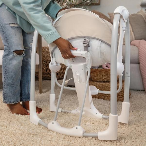Columpio Mecedora De Bebé Ingenuity Swing N Go Portable Swin