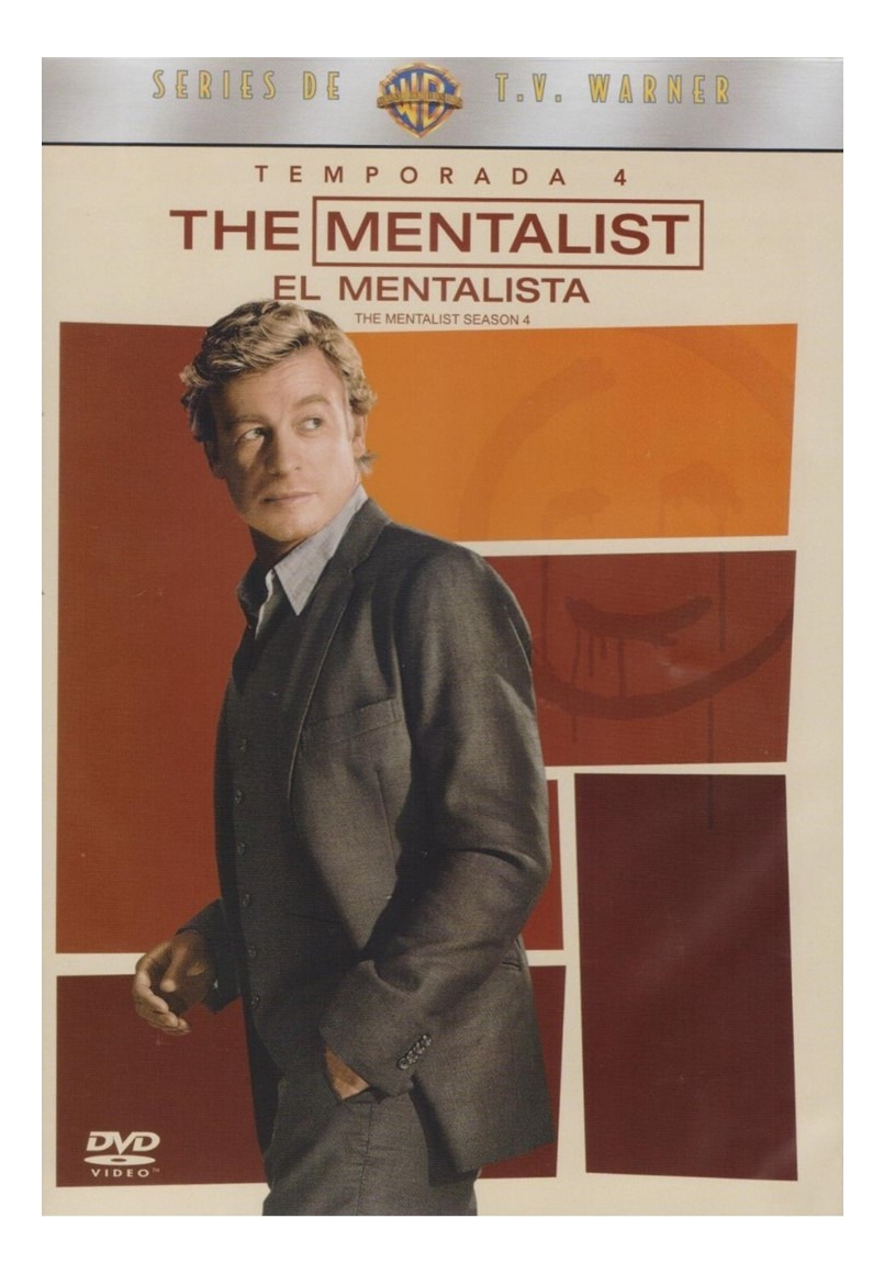 El Mentalista The Mentalist Cuarta Temporada 4 Cuatro Dvd