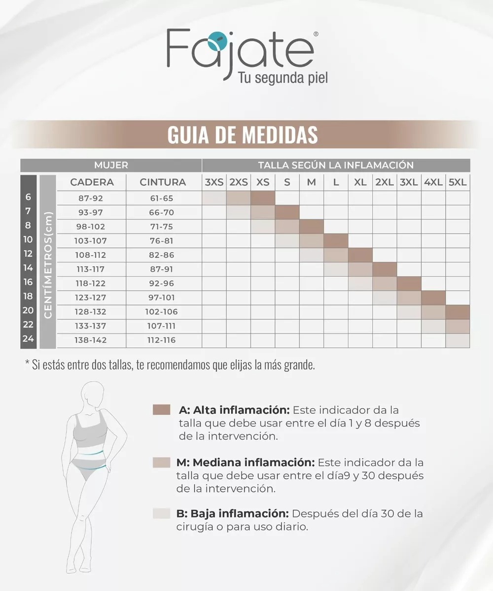 Faja Colombiana Alta Compresión Corrector De Postura Fajate