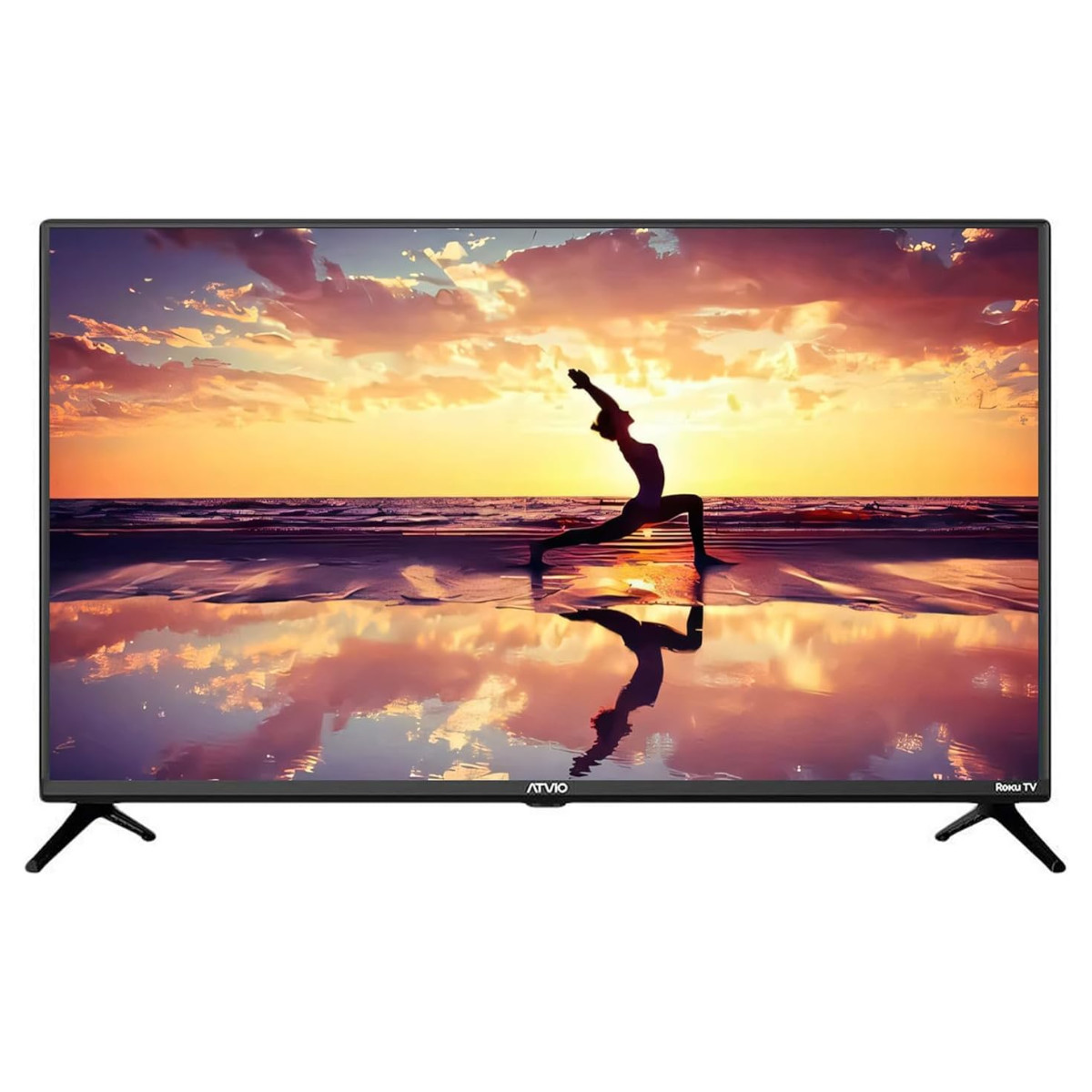 SmartTV Pantalla 40 pulgadas ATVIO RokuTV HD Led Dolby Audio