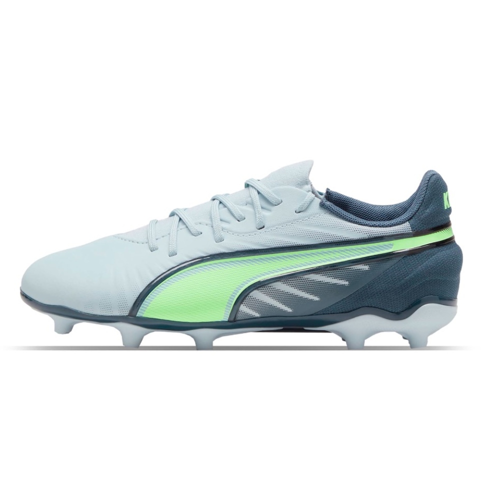 Tenis Puma de Futbol King Match FG/AG Jr Gris Unisex 108048 03