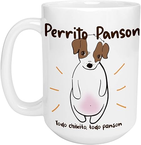 Taza Perrito panson, todo chiquito todo panson, kesi | Frase meme ...