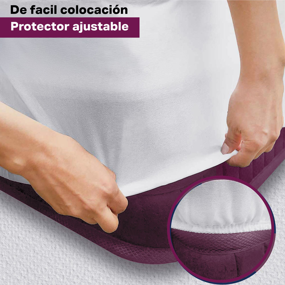 Protector de Colchón Impermeable Cromo King Size cubre Colchones de ...