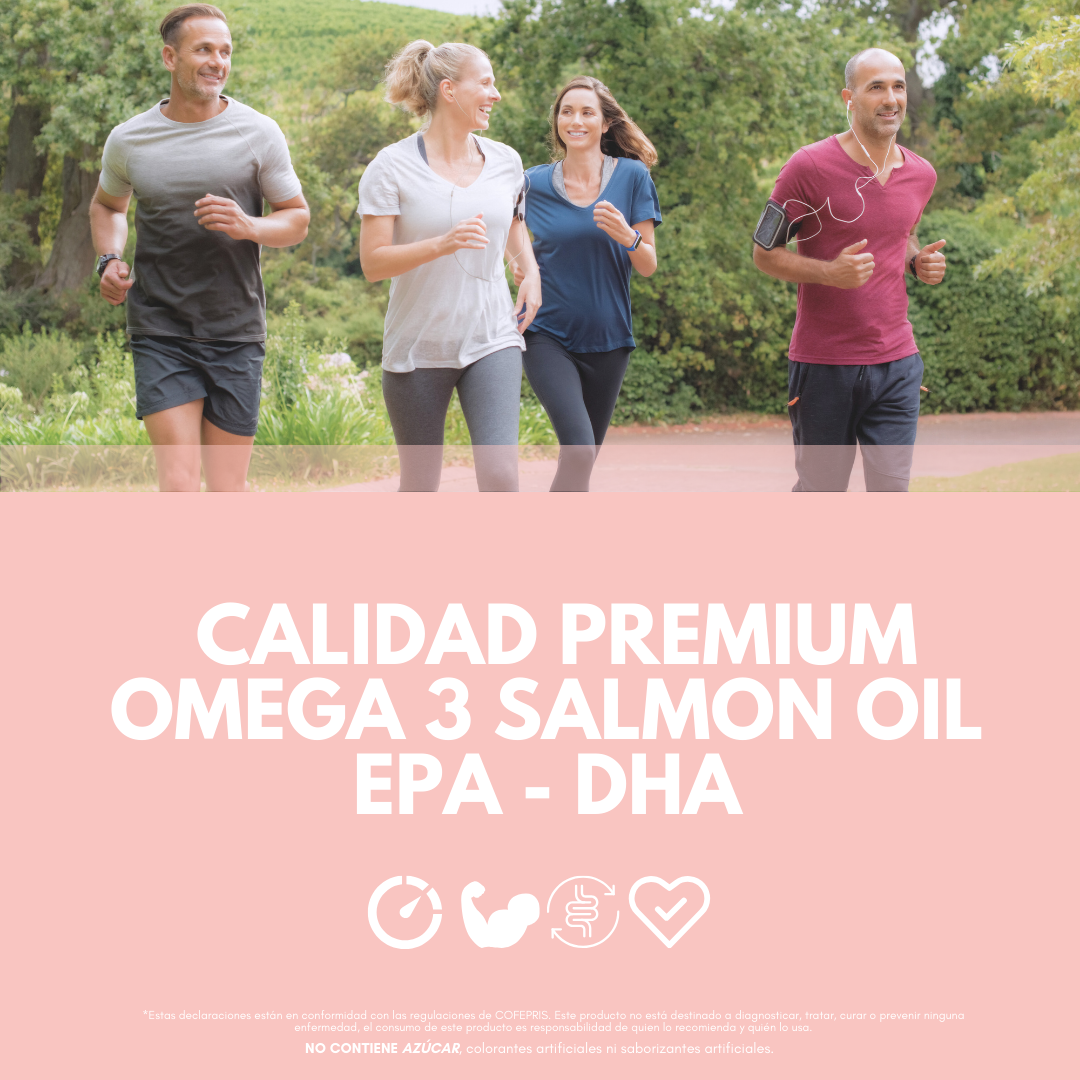 Suplemento Premium Flairfit® Omega 3, Formulación Premium DHA y EPA, 45 Cápsulas
