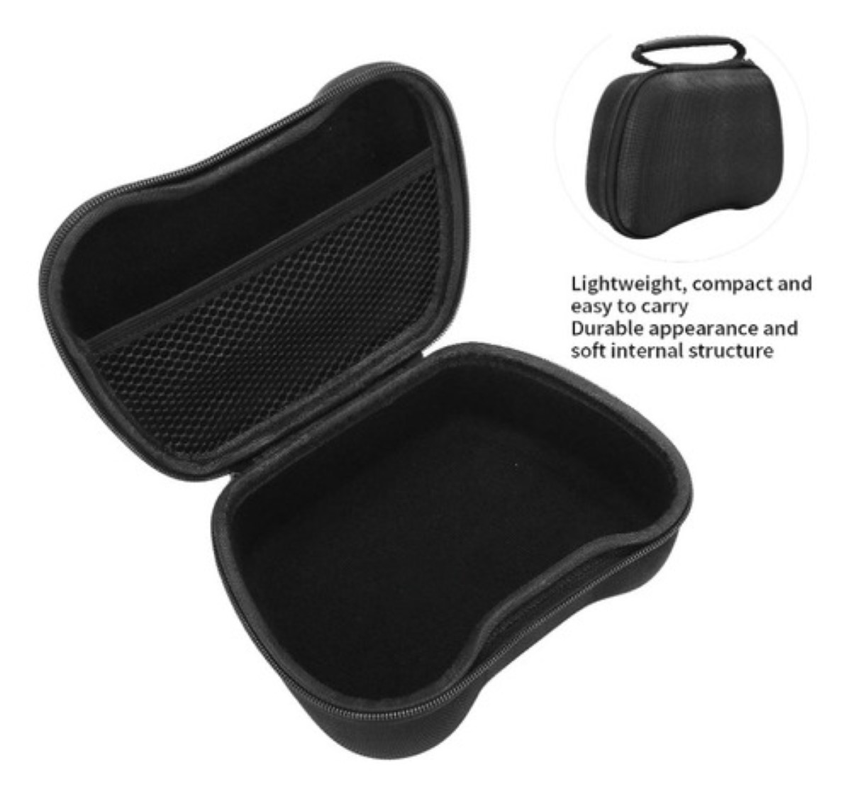 Estuche Xbox Switch Controller Rigid Portable Protector color negro