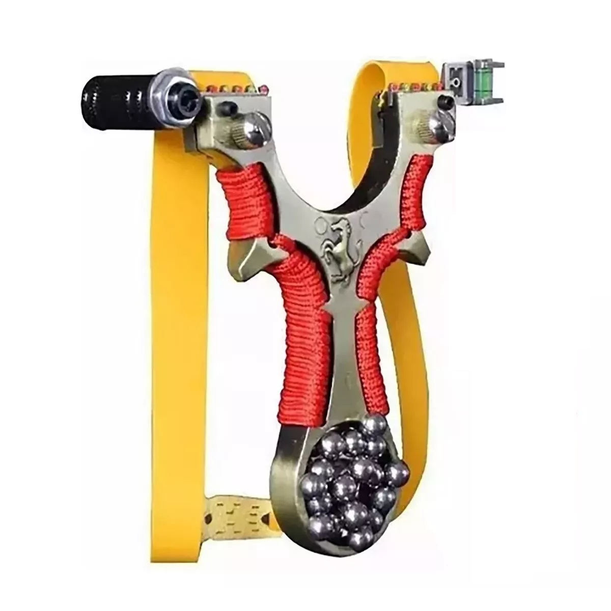 Tirachinas Resortera Láser Infrarrojo Profesional Totalmente Metálico