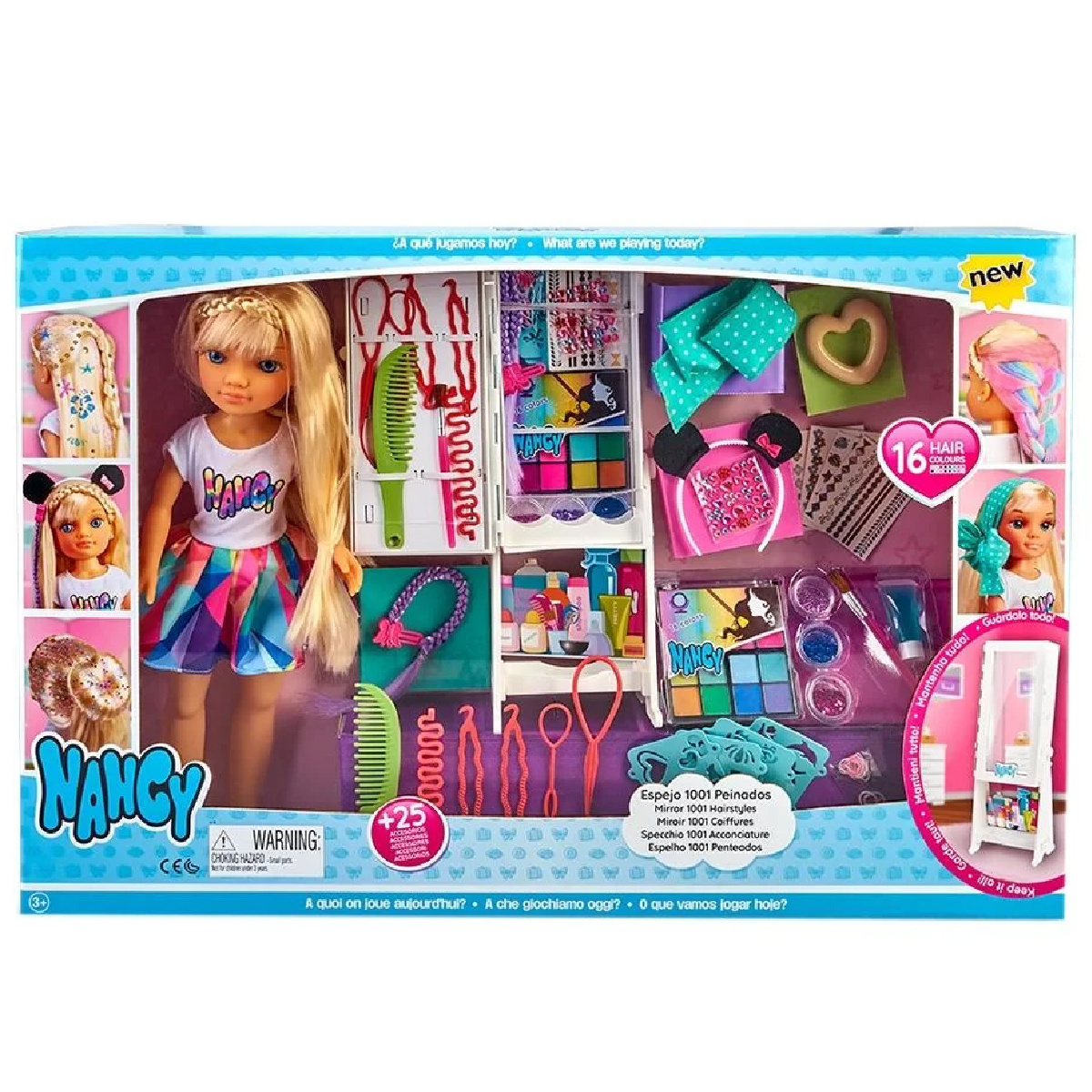 Nancy Mirror Famosa 1001 Hairstyles.