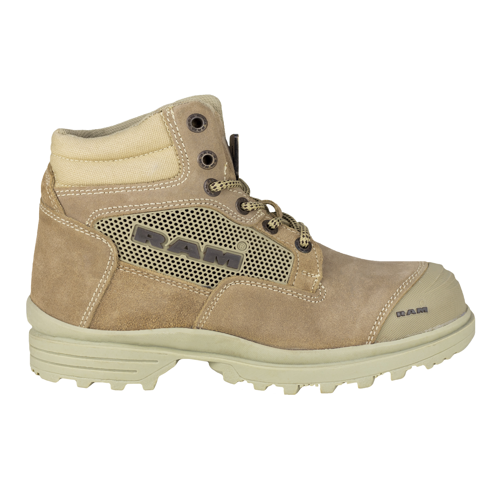 Botas Industriales Ram Seguridad Casquillo Acero 9403 Beige