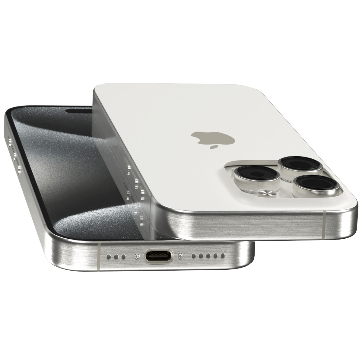 Apple iPhone 15 Pro 512Gb Titanio Blanco Reacondicionado eSIM Grado A