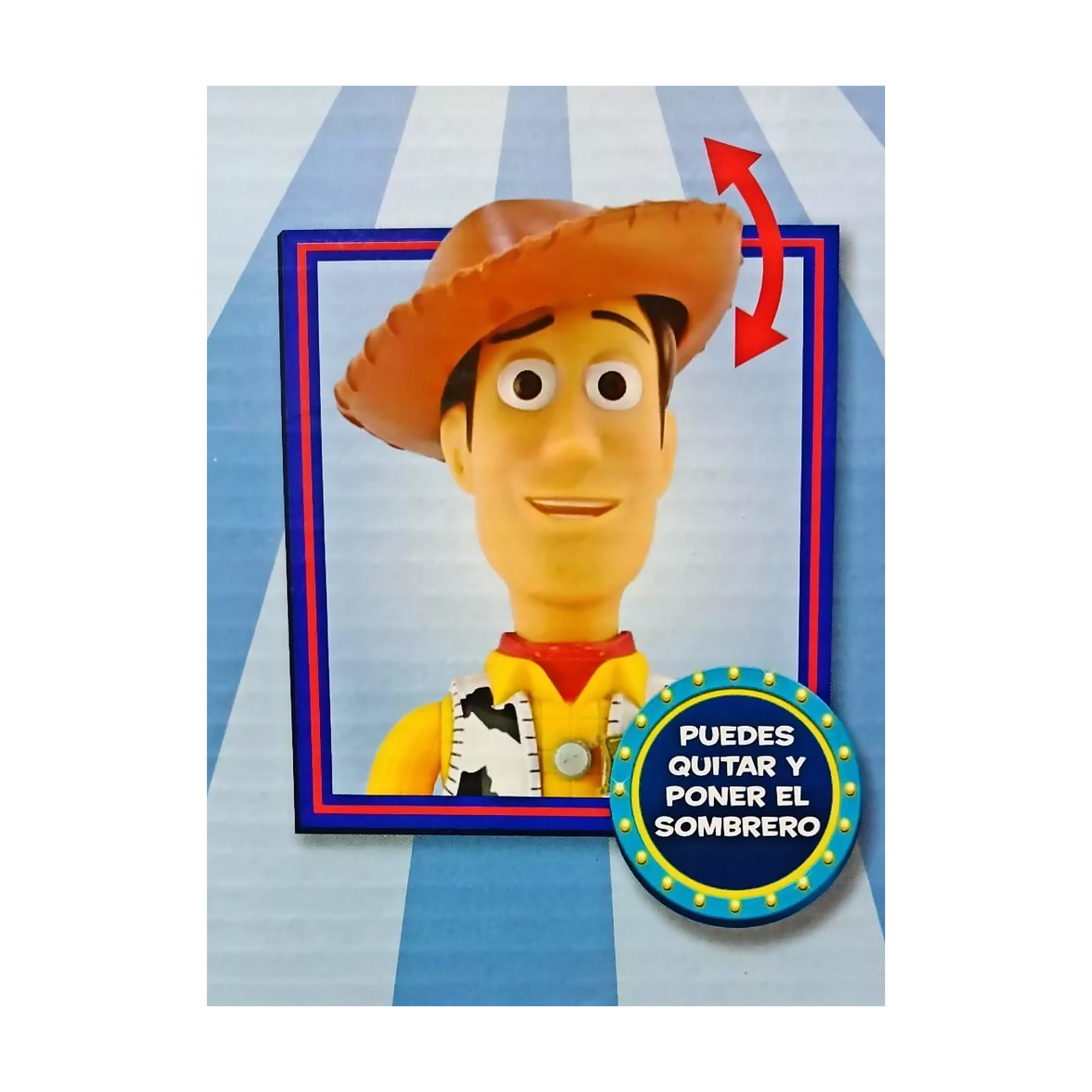 Toy Story 4 Disney Vaquero Woody Parlante 40 Cm Español Full