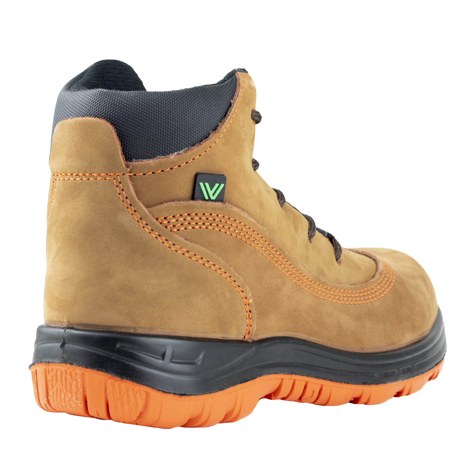 Botas Van Vien Para Hombre De Seguridad Con Casquillo Kpk1d Café (PP+D)