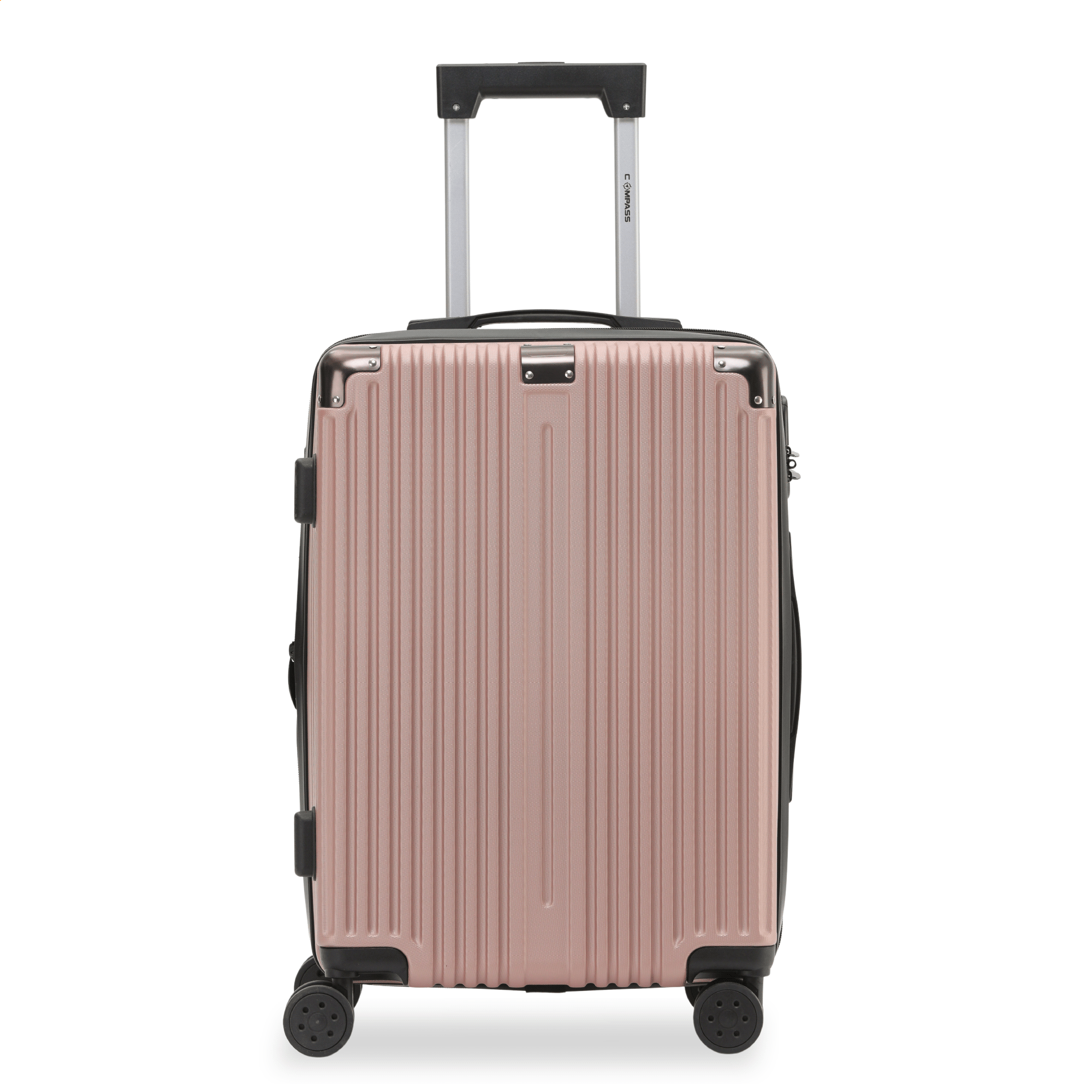 Maleta ABS Mano 20 Compass Miami Oro Rosa