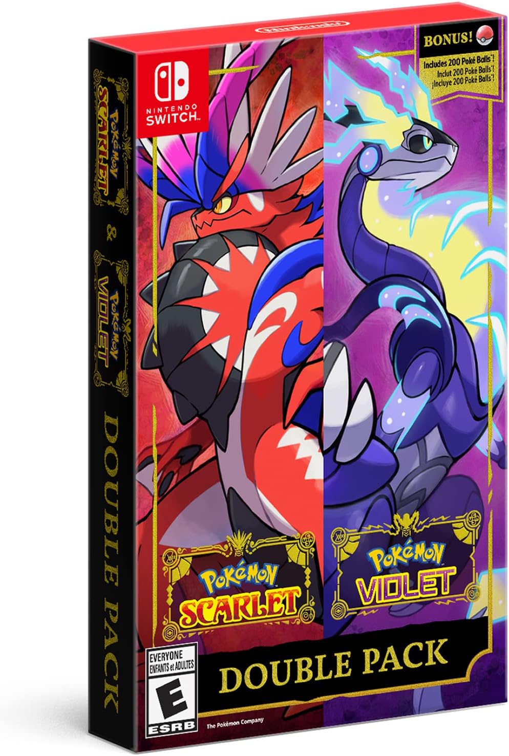 Pokemon Scarlet & Pokemon Violet Double Pack - Nintendo Switch