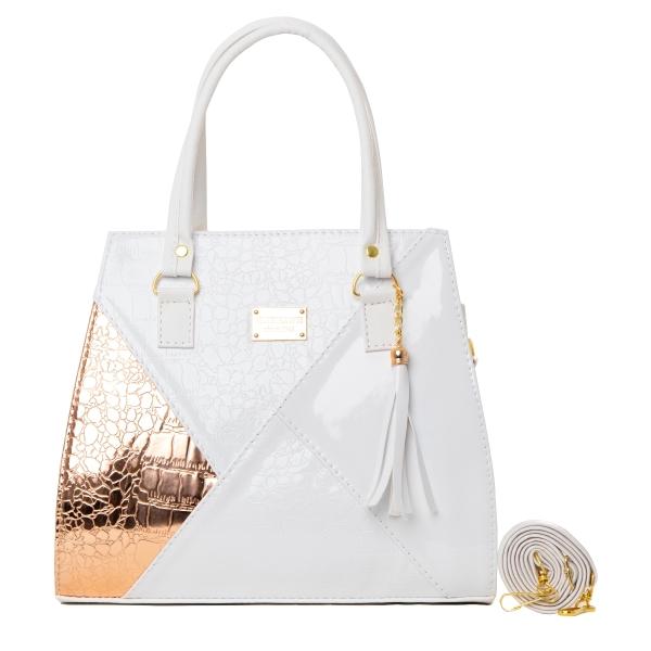 Bolsa para mujer FANA Amy Color Blanco Preciosa M3796!!!