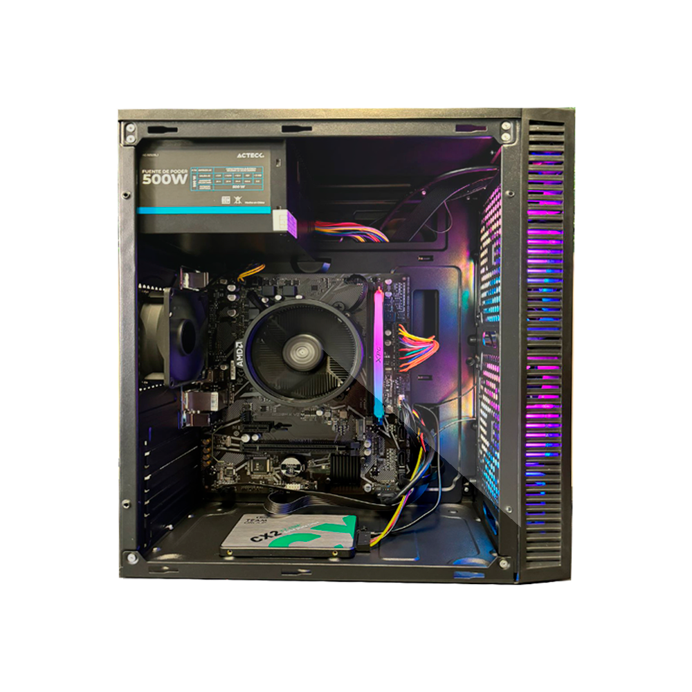 PC JATS GAMER AMD RYZEN 5 5600G/ 16GB RAM/ 500 GB SSD.