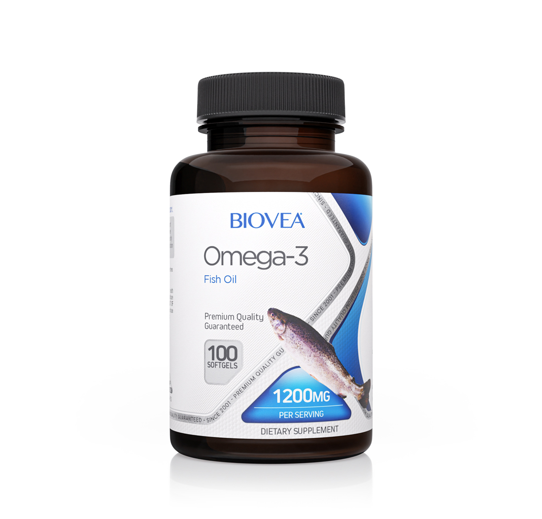 Biovea Omega 3 Aceite de pescado.