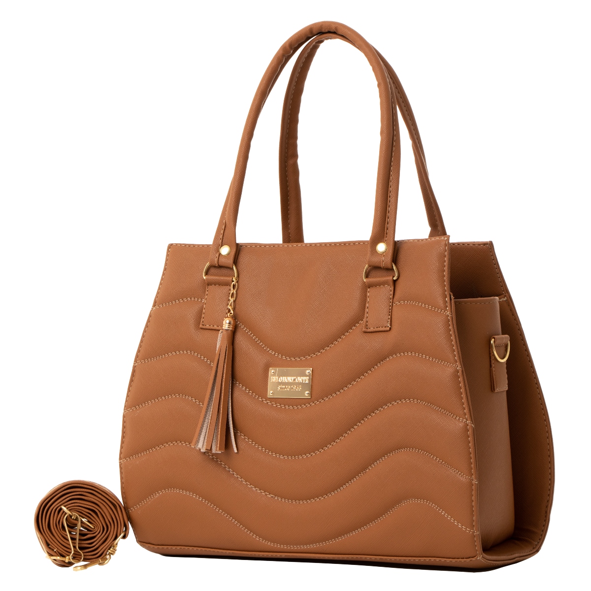 Bolsa para mujer FANA Alissa Color Camel Reforzada M3766!!!