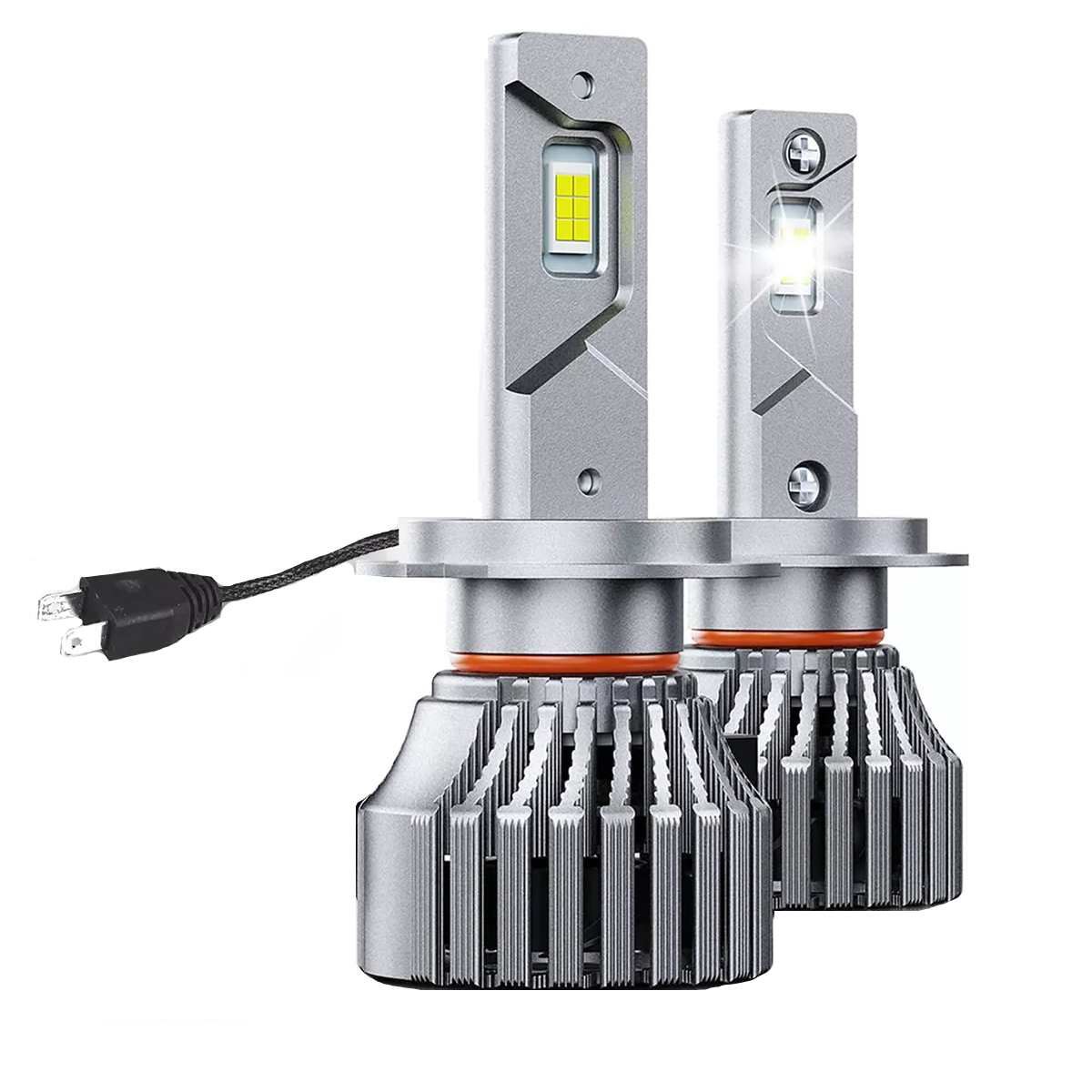 Kit Focos De Luz Led 28000lm Conector:9012 / Blanco Canbus Csp