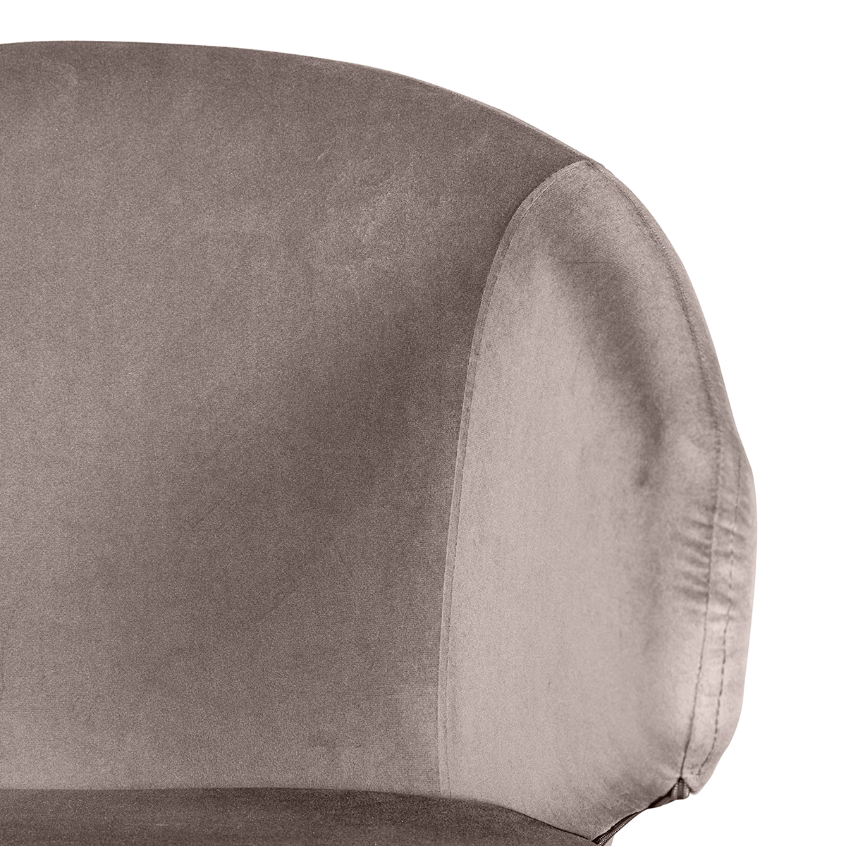 Silla Parda de Metal